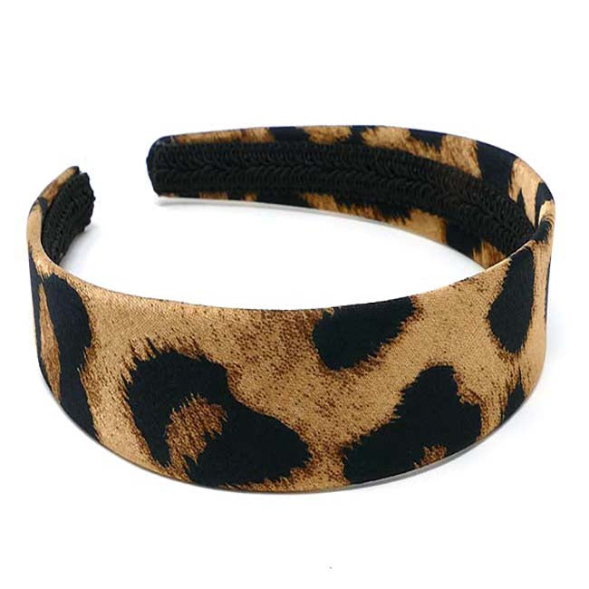 Safari Collection Leopard Print Headband | Animal Print Headband